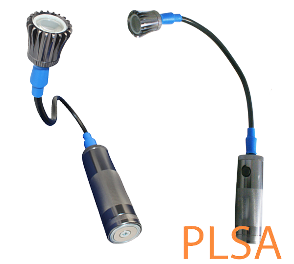 Heavy Duty Battery Operated LED Torch with Flexible Neck and Magnetic ...